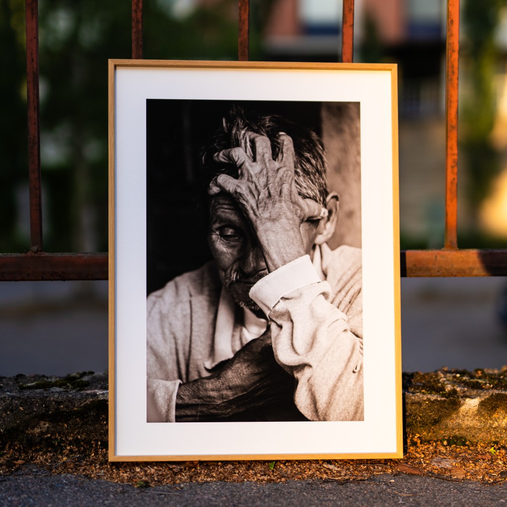 Blind man portrait - Chiapas, México - FunDesign